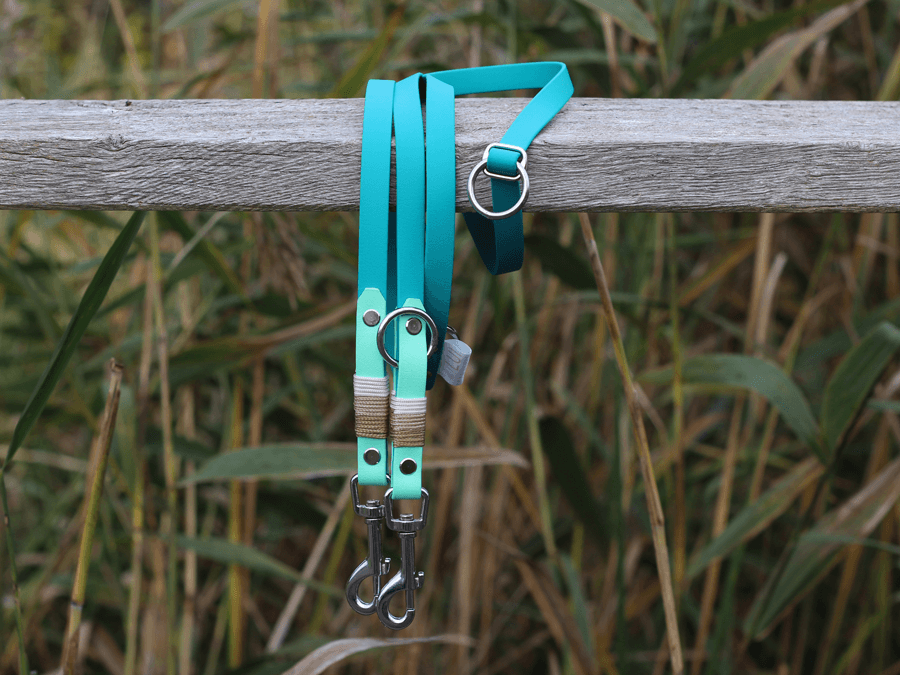 Leine Scharbeutz – mehrfarbige Leine für stilvolle Spaziergänge